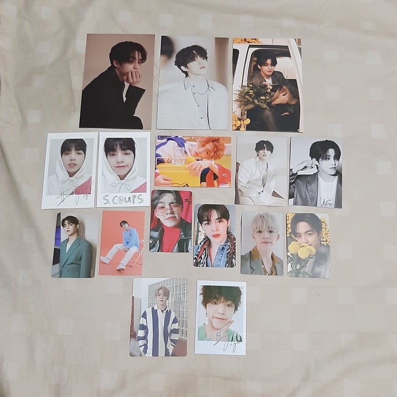 Photocard Scoups - Seventeen (Album, Hmv, Trading card) | Shopee ...