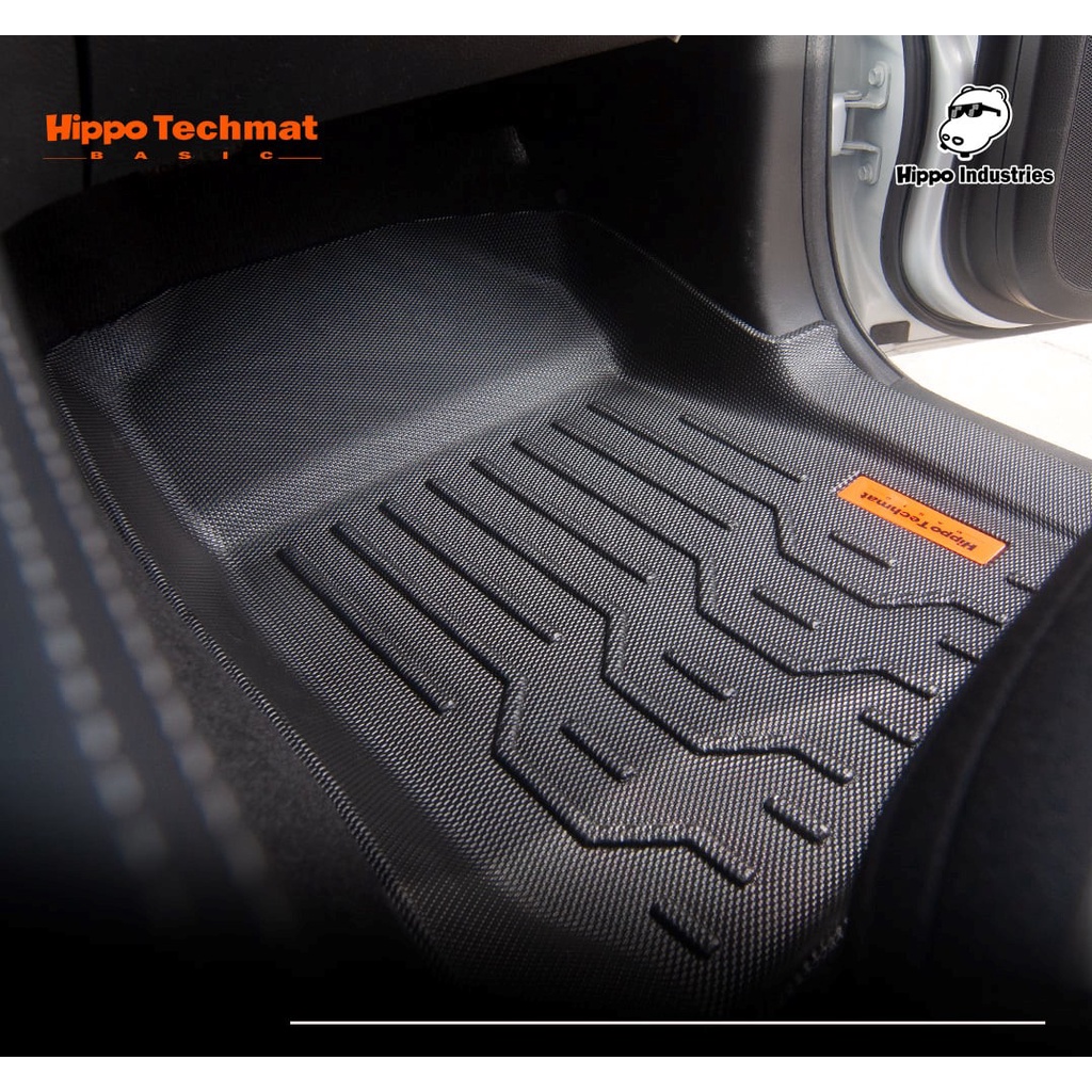 Isuzu Mux 2022- 2025 ( 1st-3rd row ) Hippo Techmat Version 2 Deep dish ...