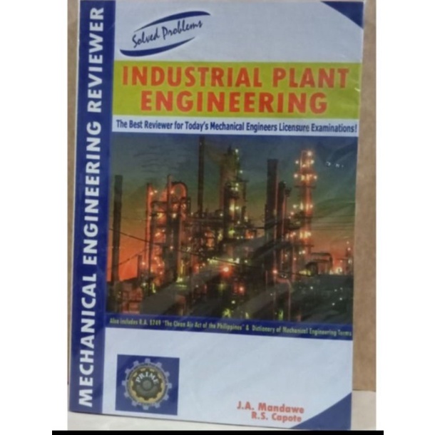 Solved problem industrial plant engineering (mandawe&capote) (update version) | Shopee Philippines