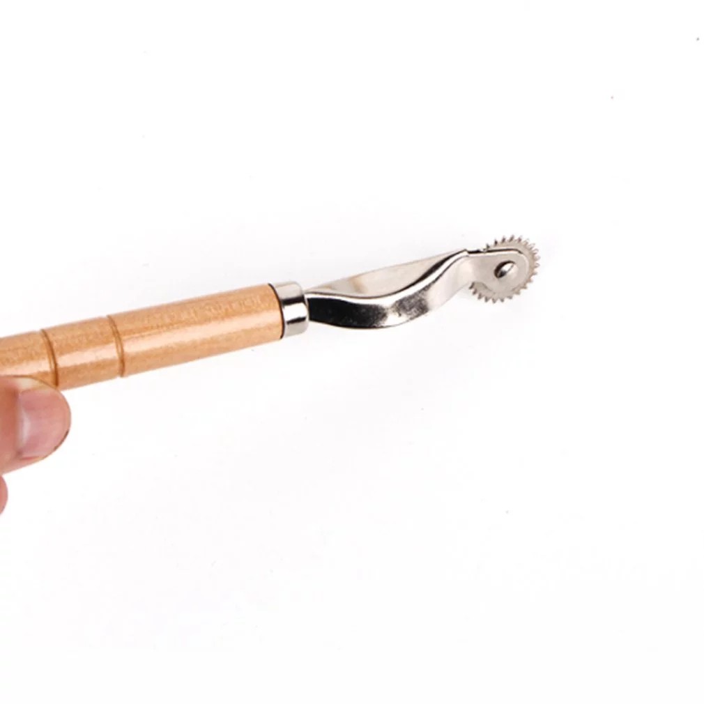 High Quality 1PC Sewing Tool Kit With Wood Handle Practical Serrate ...