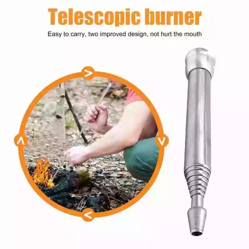 Adjustable Hiking Picnic Pocket Bellow for Starting Fire Builds ...