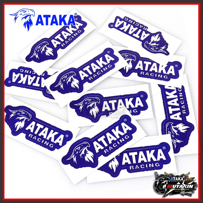 ATAKA MUTAKIN KINGDRAG Logo Sticker for all types of motorcycles ...