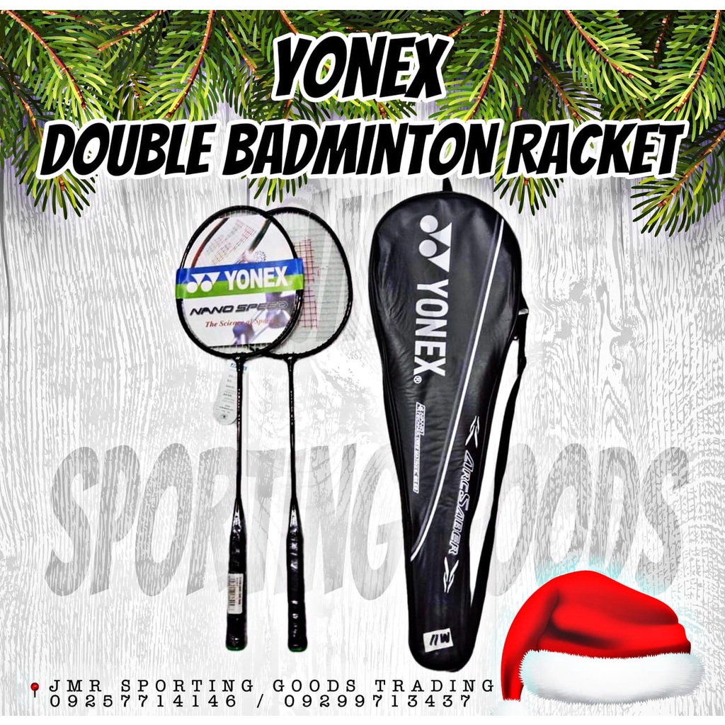 (Double) Yonex Badminton racket | Shopee Philippines