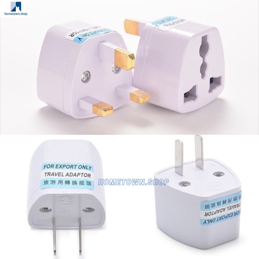 Universal AC Travel Power Plug Conversion Adaptor Adapter | Shopee ...