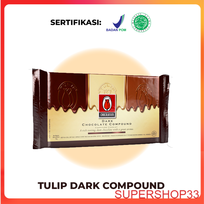 Tulip Chocolate Compound 1 Kg - Dark Compound | Shopee Philippines