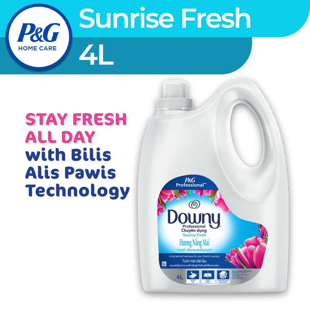 downy fabric conditioner Downy Fabric Conditioner Sunrise Fresh 4L ...