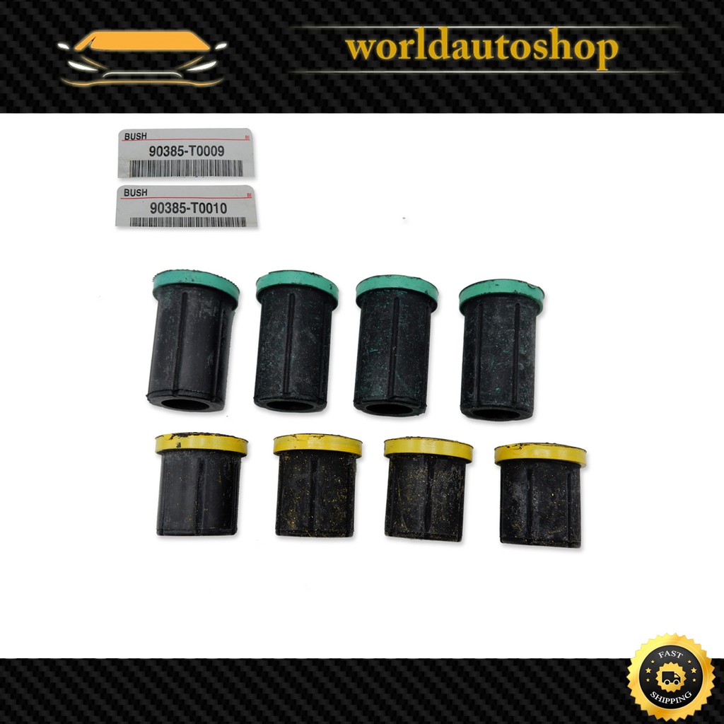 Genuine Febest Rear Spring Bushing Short + Long Toyota Hilux Vigo Champ ...