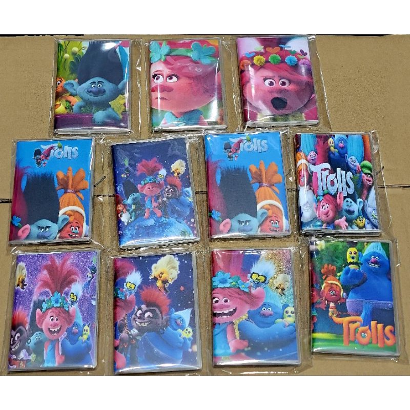 TROLLS MINI NOTEBOOK WITH PEN (per piece) | Shopee Philippines
