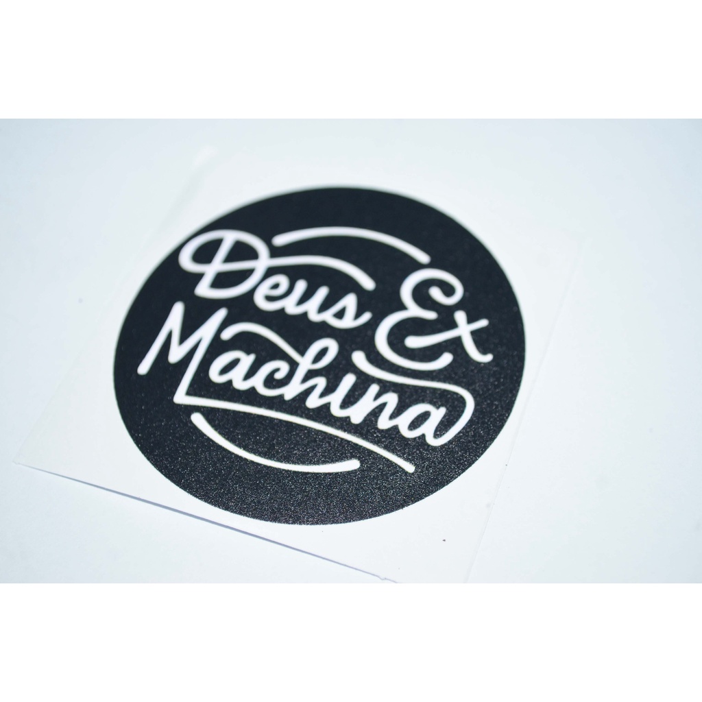 Deus ex Machina Logo Sticker / Classic Vintage Retro / Cafe Racer ...