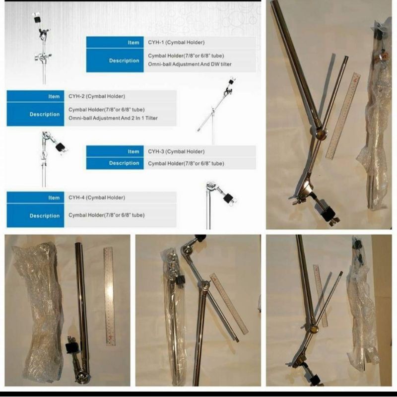 BLACKSMITH Taiwan Cymbal Holder Cymbal Arm Cymbal Boom Arm LEMON ...