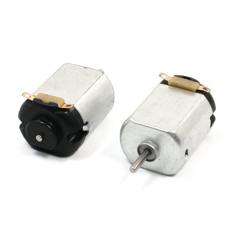 2pcs Mini 2 pin magnetic motor 19000RPM DC 3-6V for RC model aircraft ...