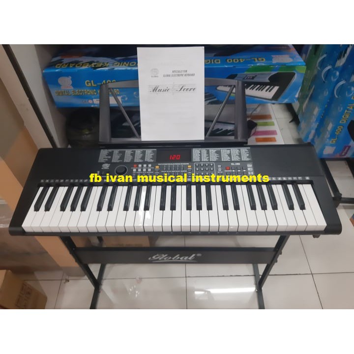 global gl-288/ skywing sw-289 54 keys keyboard piano | Shopee Philippines