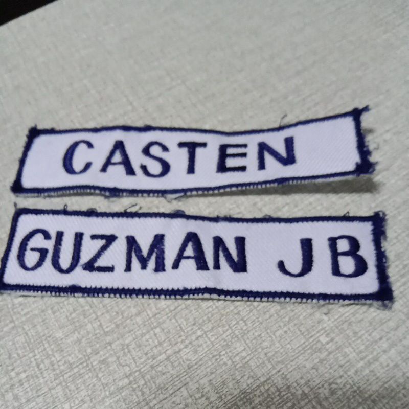 Security Guard name cloth 50 pesos each | Shopee Philippines