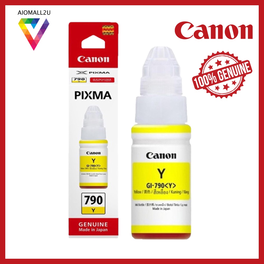 Canon GI-790 - Yellow 70ml | Shopee Philippines