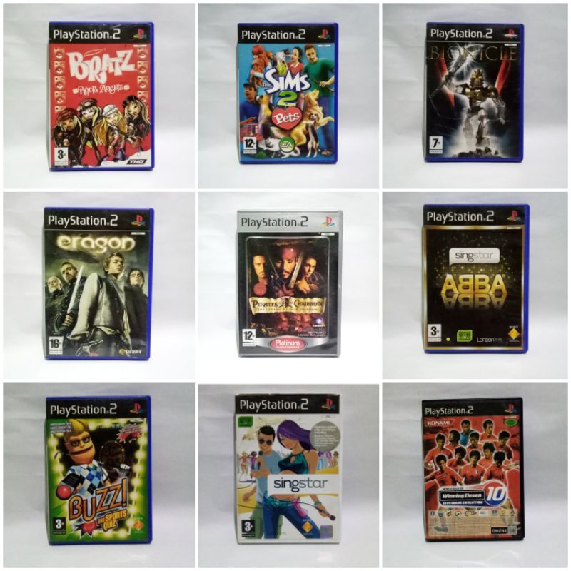 ORIGINAL PLAYSTATION 2 PS2 GAMES PLS READ | Shopee Philippines