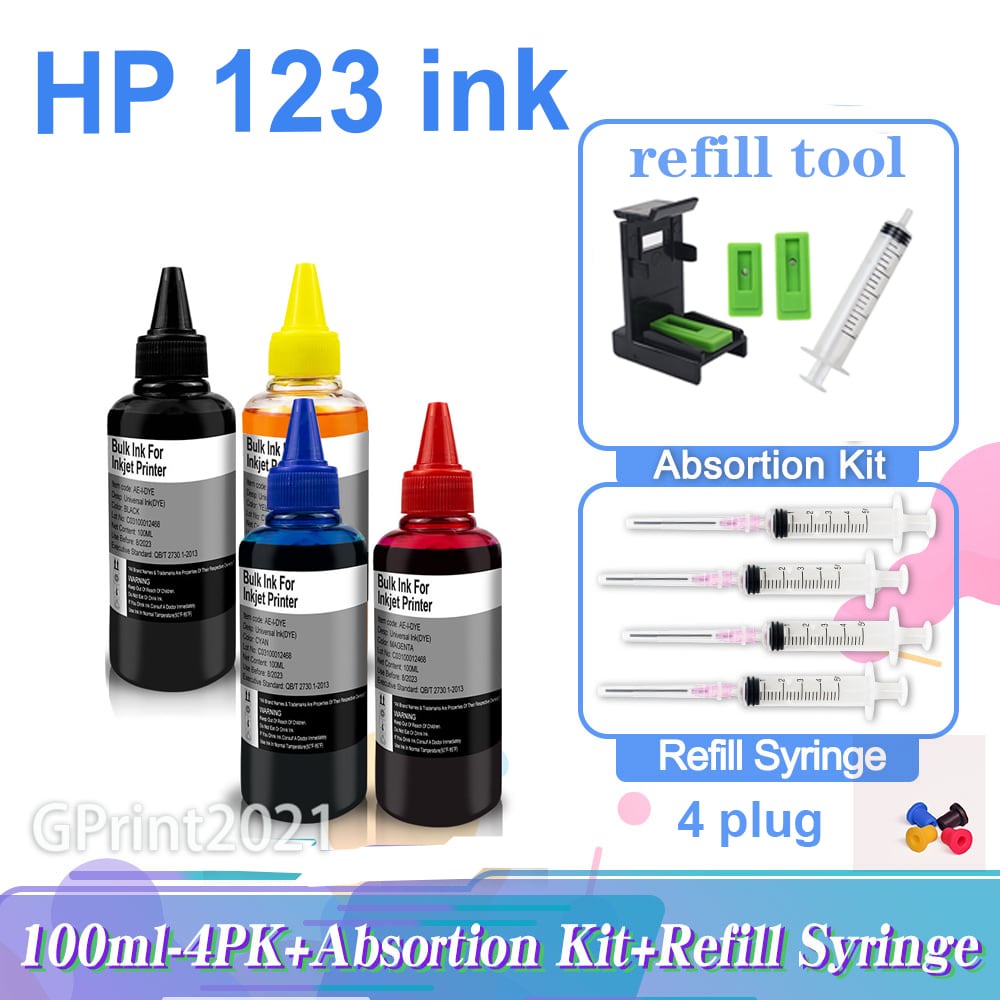 HP 123 ink cartridge HP123XL ink Cartridge for HP 1112 2130 2132 3630 ...