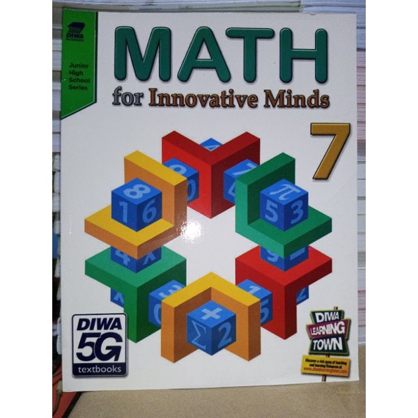 MATH for innovative minds 7 by DIWA learning town | Shopee Philippines