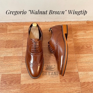 Bayani Formal Dress Leather Shoes for Men - Gregorio Wingtip | Shopee ...