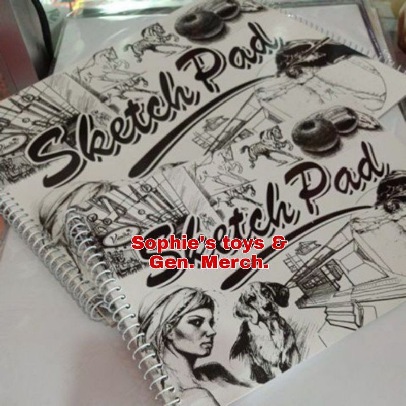 Sketchpad big and small (2 pcs per pack or buy 1 take 1) | Shopee ...