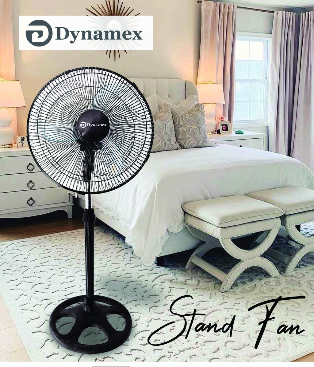 Dynamex Stand Fan Green Electricfan 16'' | Shopee Philippines