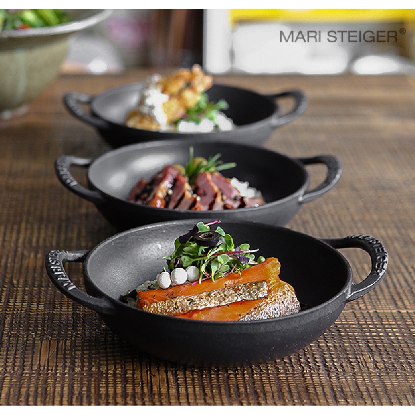 MARI STEIGER Cast Iron Baby Wok Series | Shopee Philippines
