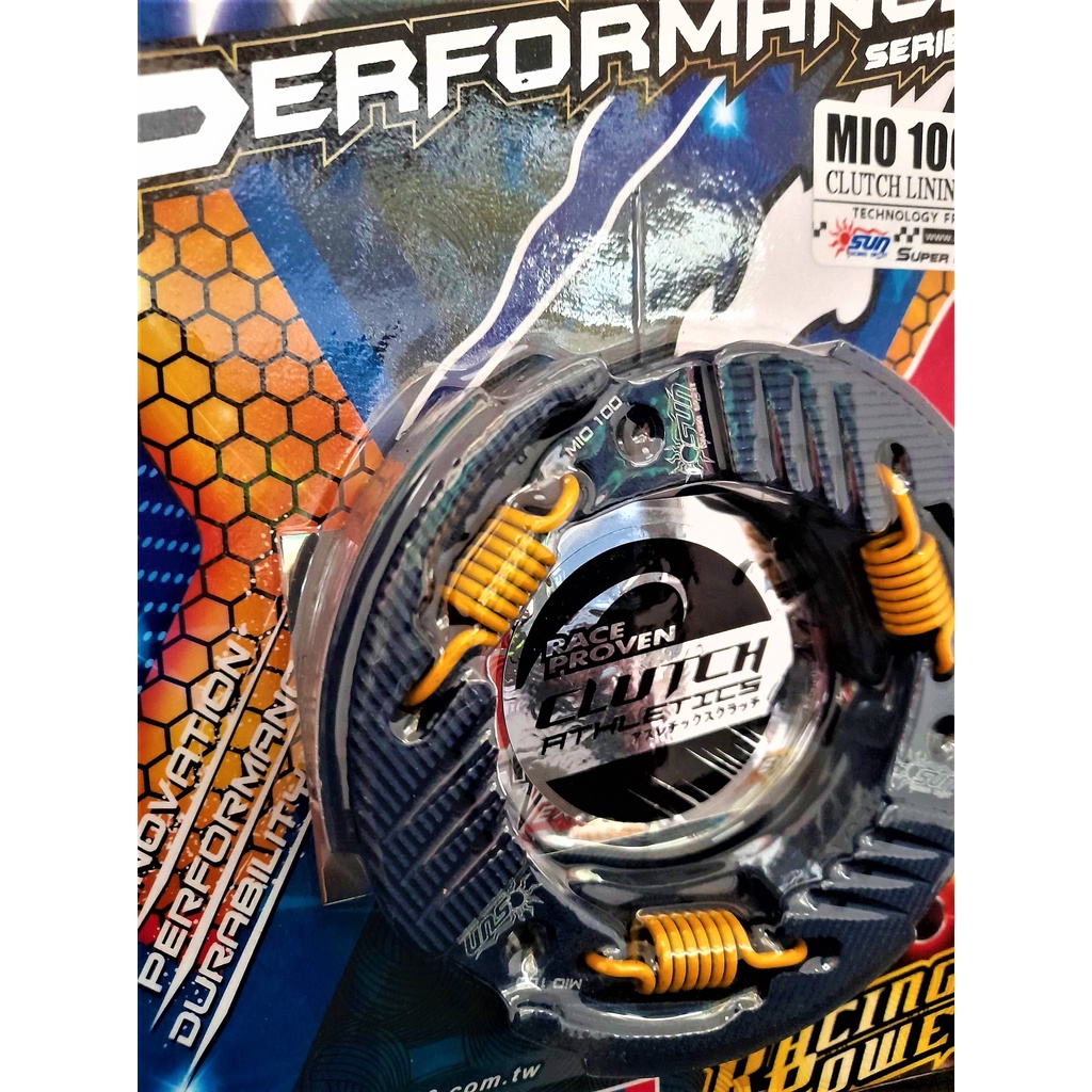 Clutch Lining with Spring 1000 RPM - Sun Racing | Shopee Philippines