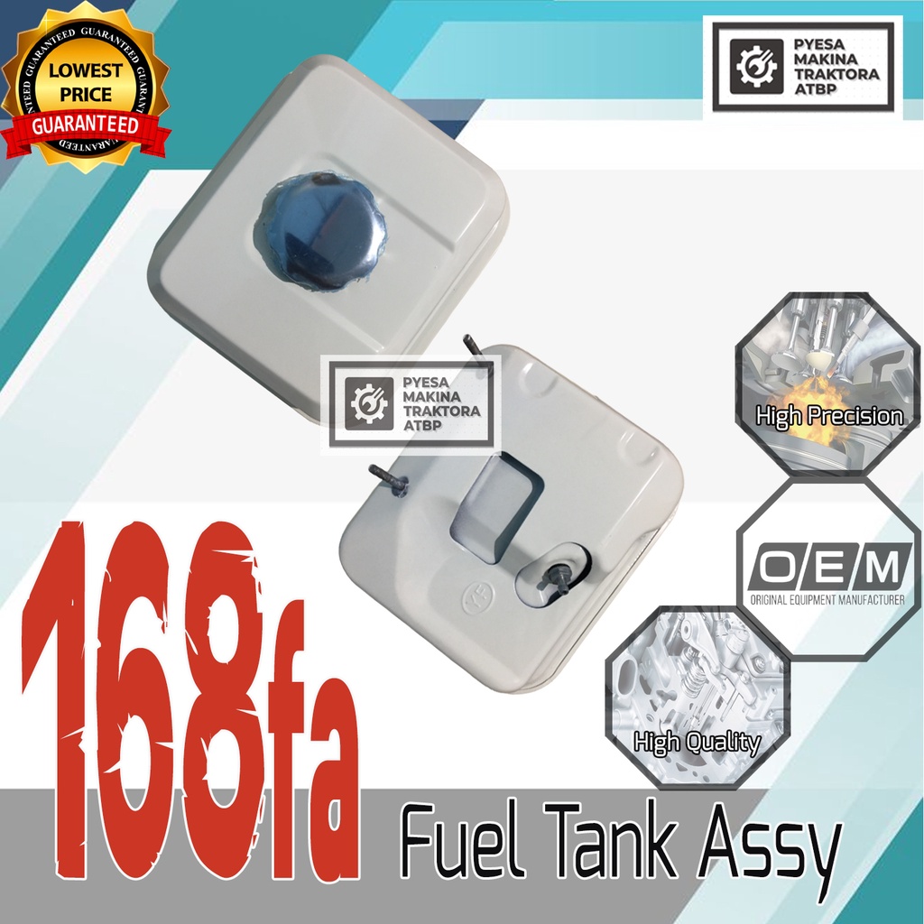 168FA Fuel Tank Assy Assembly for Gasoline Engine with fuel filter ...