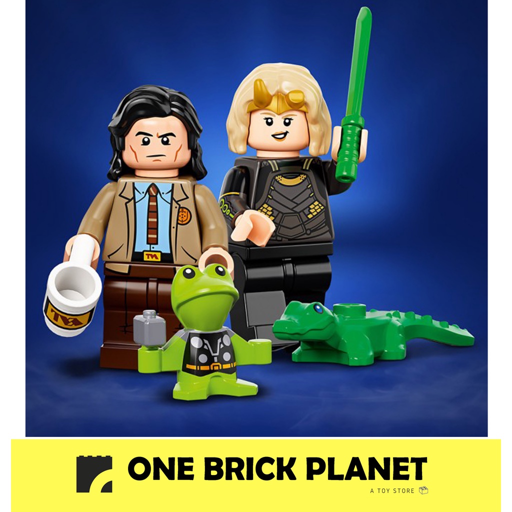 LEGO 71031 Minifigures Marvel Studios - Loki and Sylvie | Shopee ...