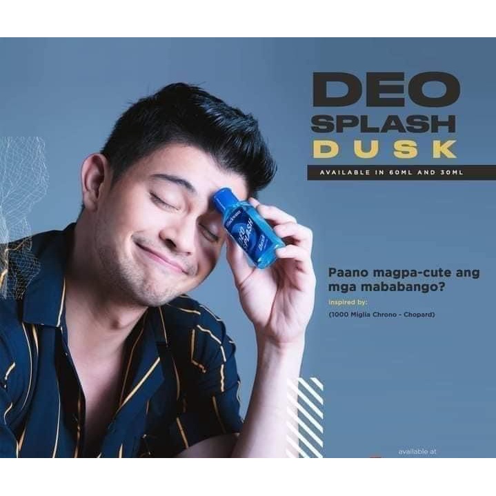 **EB Blackwater Deo Splash 60ML** COD AVAILABLE | Shopee Philippines