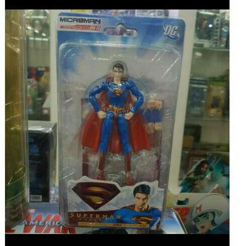 Dc Micro Action Series MA-33 Microman Superman Return Original | Shopee ...