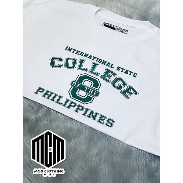 INTERNATIONAL STATE COLLEGE OF THE PHILIPPINES (ISCP) Varsity Shirt ...