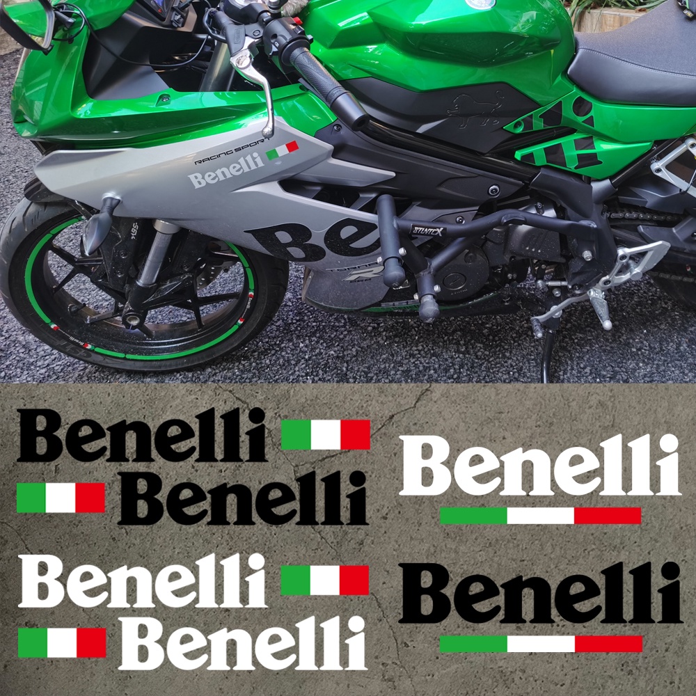 Benelli Motorcycle Side Strip Bike Helmet Sticker Car Styling Vinyl ...