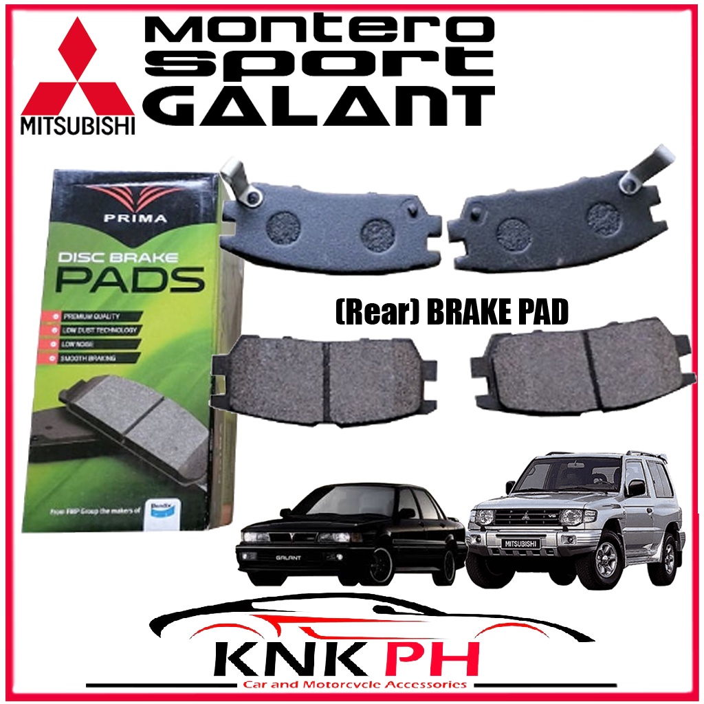 MITSUBISHI PAJERO 92-2003 / GALANT PDB1231 (Rear) BRAKE PAD CAR DISC BRAKE PADS (4PCS SET ...