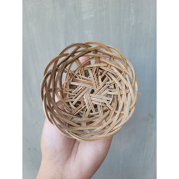 Native Basket Coco Midrib plate 4~6 inch | Shopee Philippines