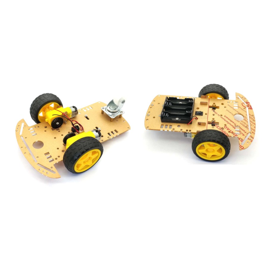 2WD robot chassis with motors and wheels for Arduino line follower ...