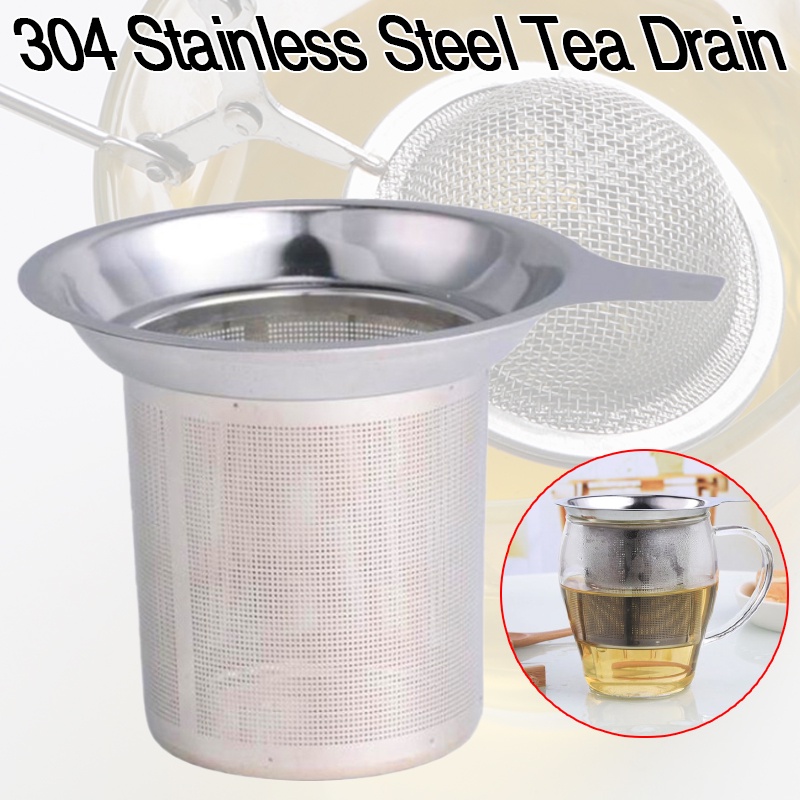 [Spot] 304 Stainless Steel Tea Drain Tea Compartment Tea Infuser Tea ...