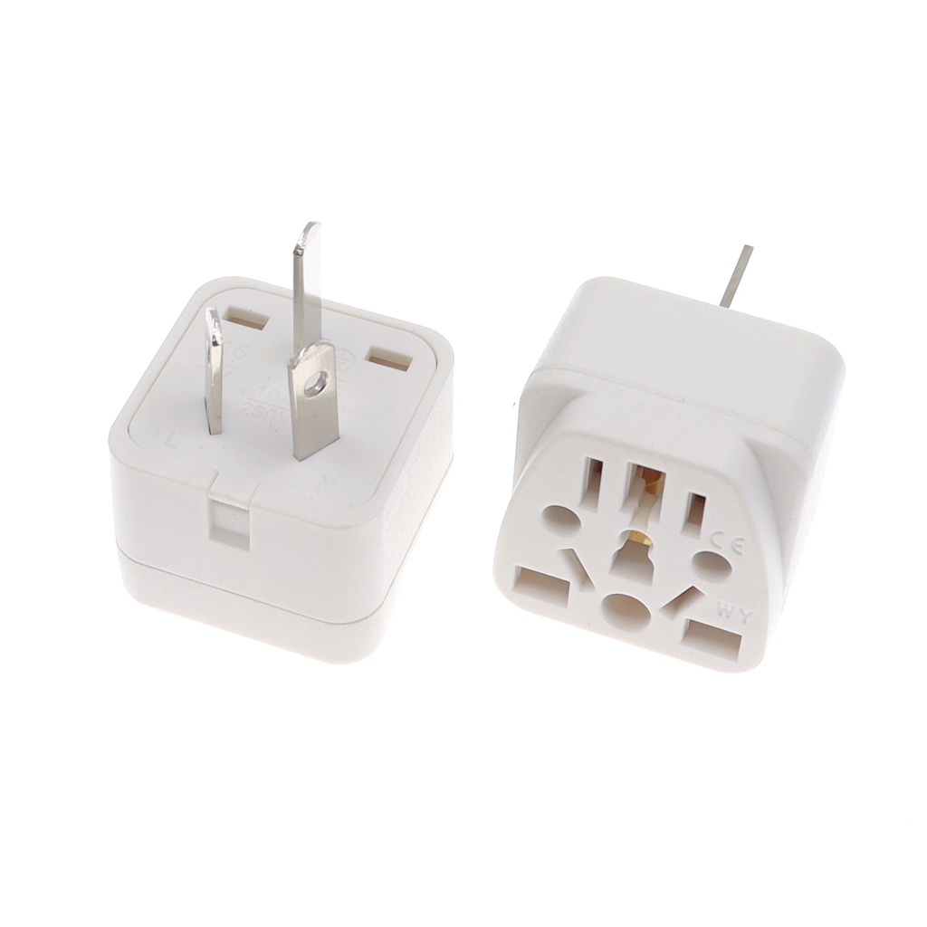 Australia,New Zealand, China Power Plug Adapter,AU 3-Pin Travel Adapter ...