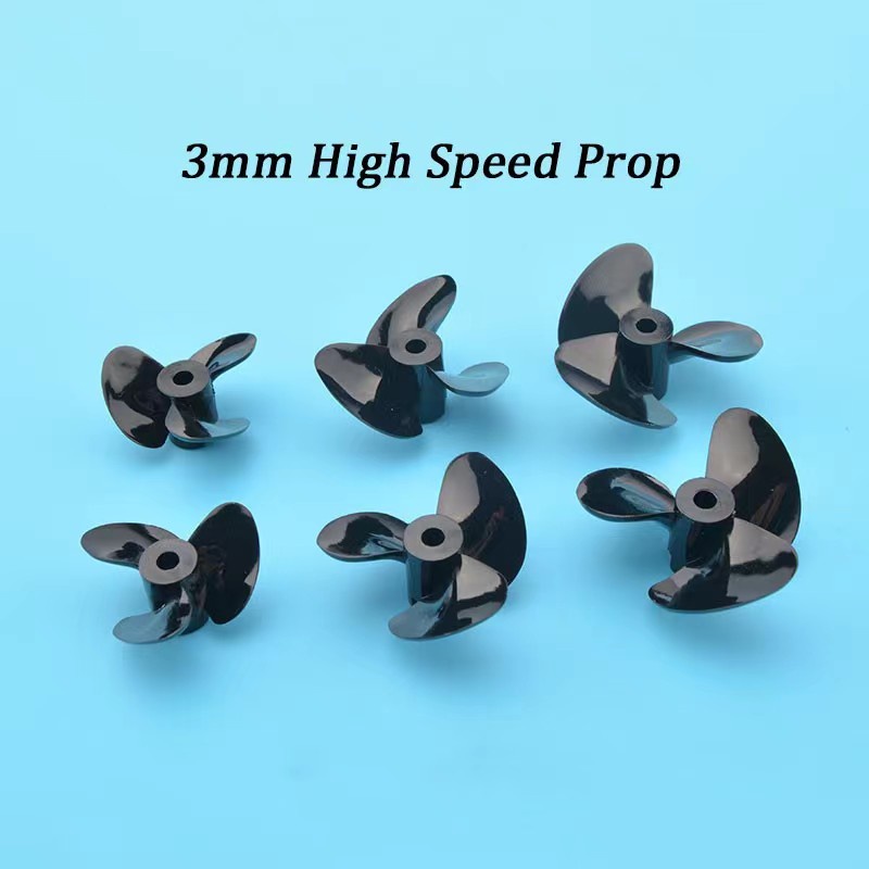 3 Blades Propeller High Toughness Three Blades Paddle For Rc Boat Shaft ...