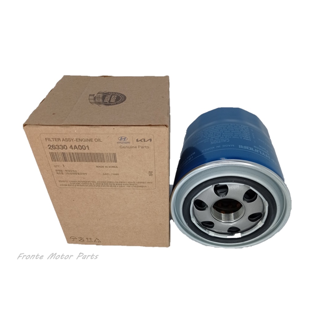 GENUINE OIL FILTER HYUNDAI STAREX/H100/KIA K27/CARNIVAL/SORENTO | PART ...