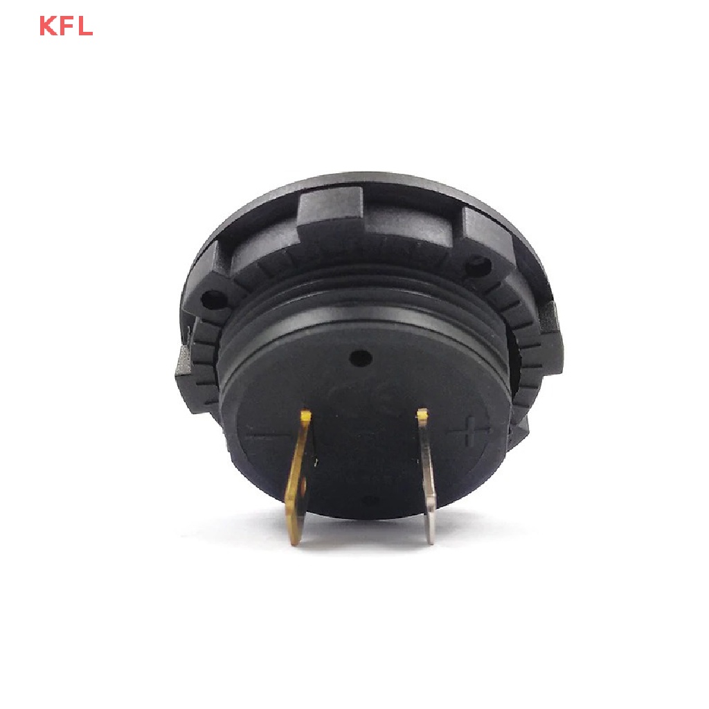 (KFL) DC 5V-48V Voltmeter Round Waterproof Digital Voltmeter Ammeter ...