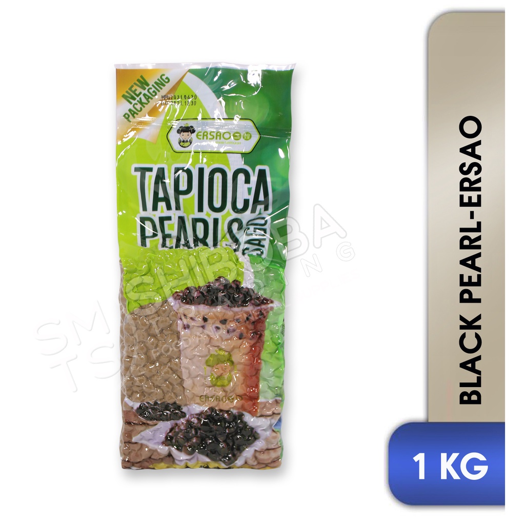 Ersao Black Tapioca Pearls 1 kilogram | Shopee Philippines