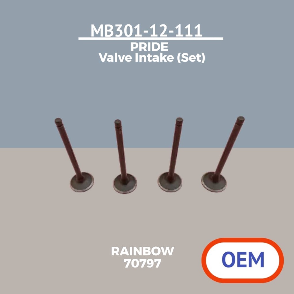 Valve Intake (Set) for KIA Pride [OEM] Part #;MB301-12-111;MB30112111 ...