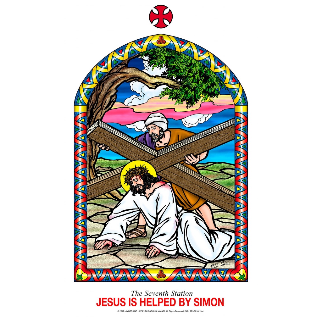 The New Way of the Cross Posters (SET of 14 Stations Posters) | Shopee ...