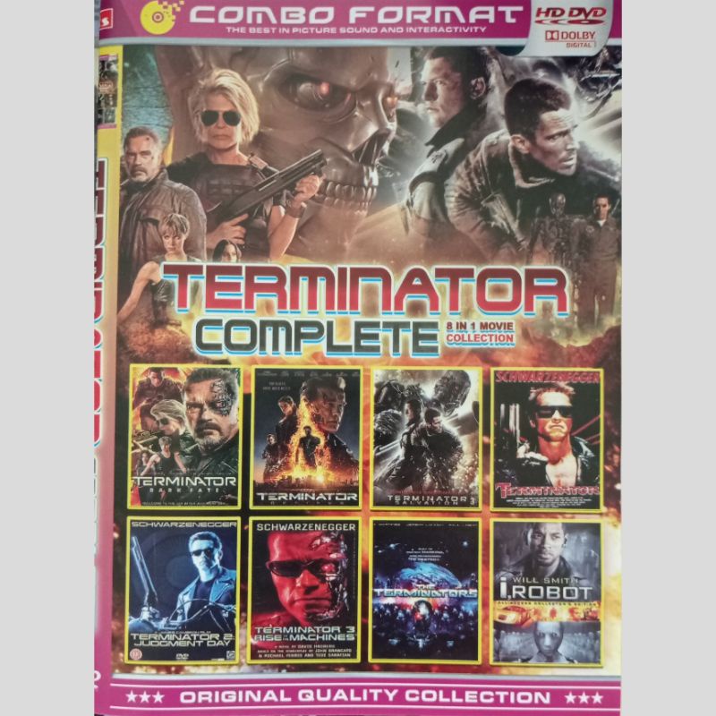 COMPLETE TERMINATOR FILM COLLECTION CASSETTE | Shopee Philippines