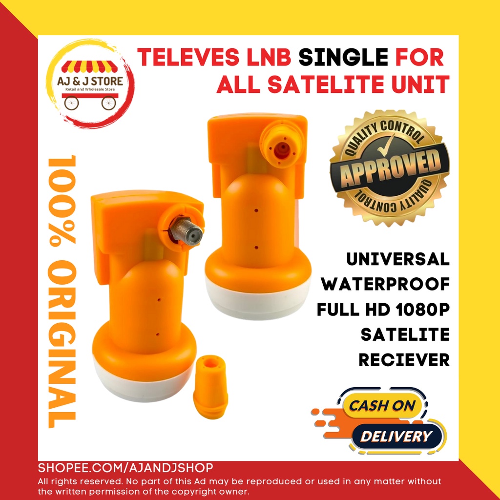 LNB SINGLE UNIVERSAL WATERPROOF 7475 + FREE ITEM (MIN 5) | Shopee ...