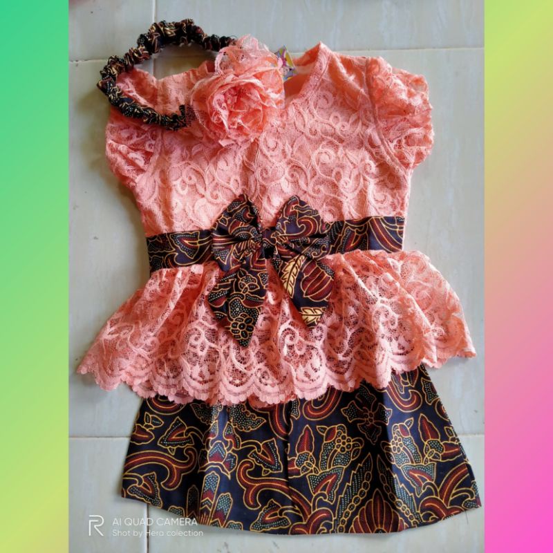 Modern Cute Baby And Child kebaya- Carnival kebaya- siten kebaya/Baby ...