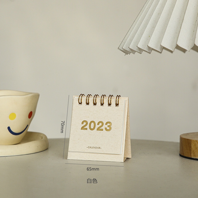 ZICAN 1Pc 20223 Simple Mini Desk Calendar DIY Portable Desk Calendars ...