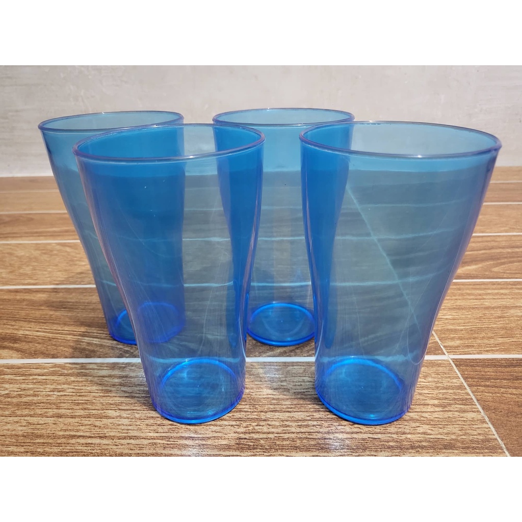 set of 4pcs. drinking glasses / baso / juice & water cup / fast food ...