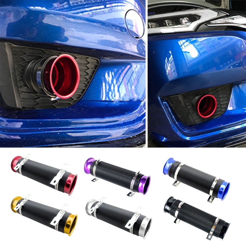 EDB* Universal 76mm Car Cold Air Turbo Intake Inlet Air Duct Intake ...