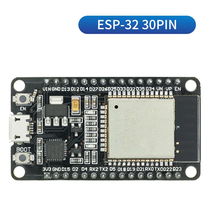 Circuitrocks ESP-32S ESP-WROOM-32 ESP32 ESP-32 Bluetooth and WIFI Dual Core CPU with Low Power ...
